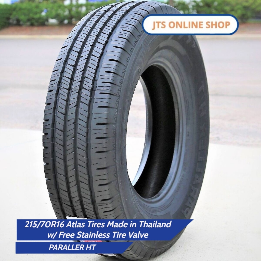 215/70R16 Atlas Tires Made in Thailand w/ Free Stainless Tire Valve | Shopee Philippines