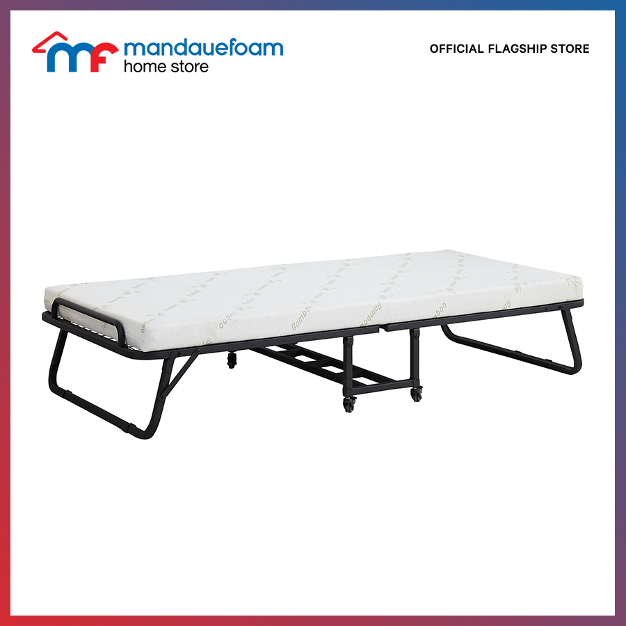 Mandaue Foam Lorcan Folding Bed with Mattress | Shopee Philippines