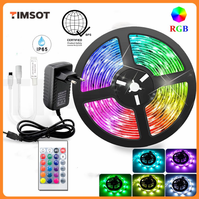 TIMSOT LED Strip Light RGB 5V LED Lights Flexible LED Lamp Tape Ribbon ...
