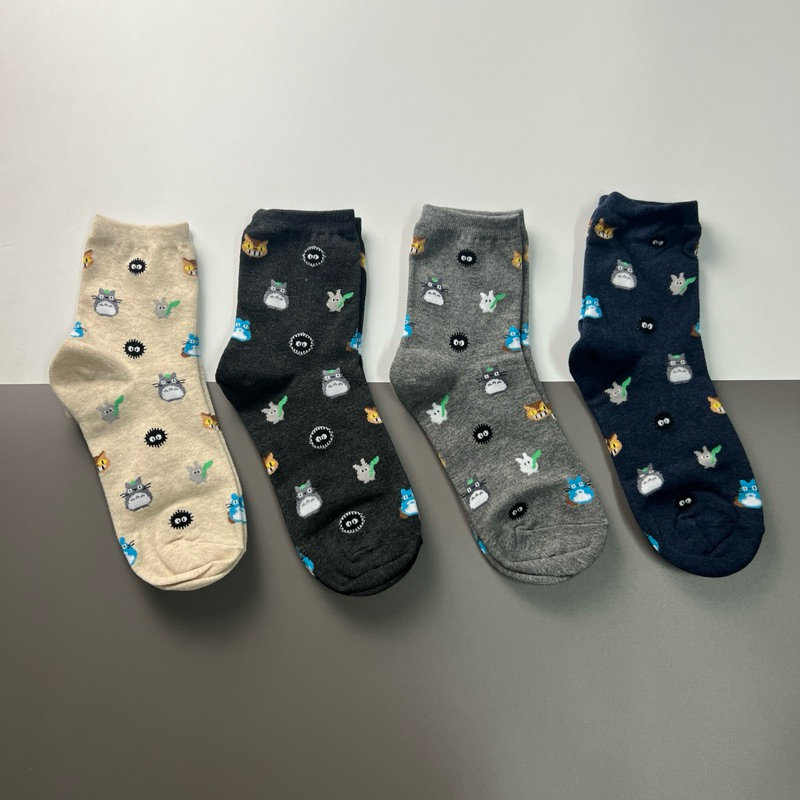 Korean Socks - Totoro Character Scattered Socks - Iconic Socks | Shopee ...