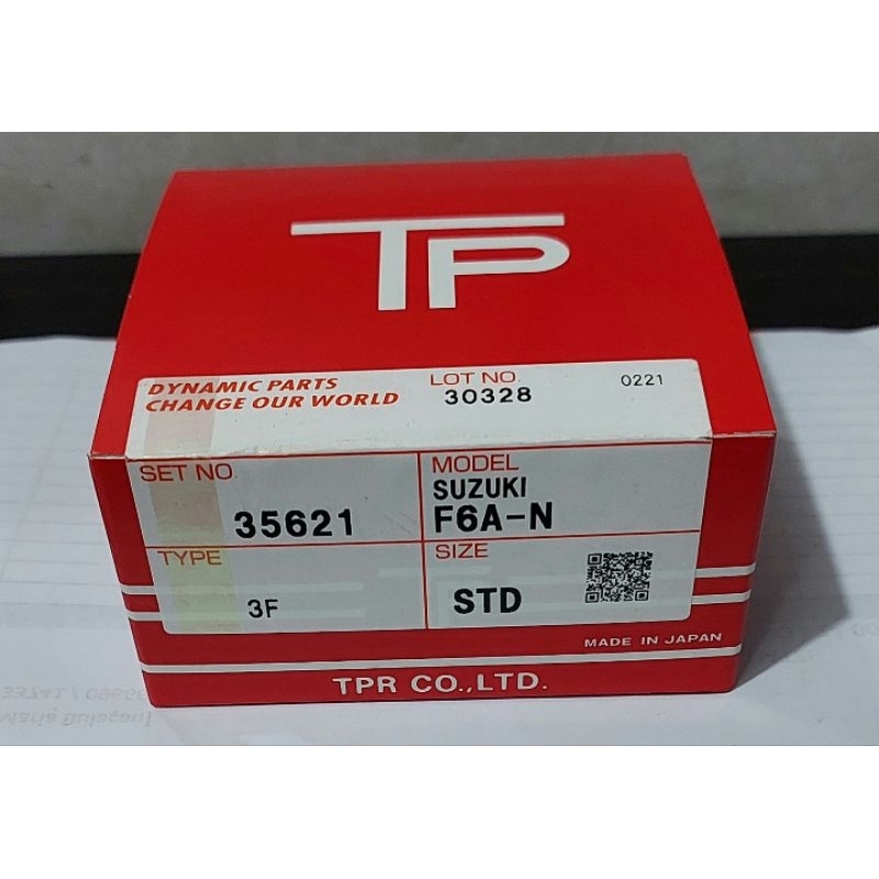 PISTON RING SUZUKI MULTICAB F6A STD 35621 TP JAPAN | Shopee Philippines