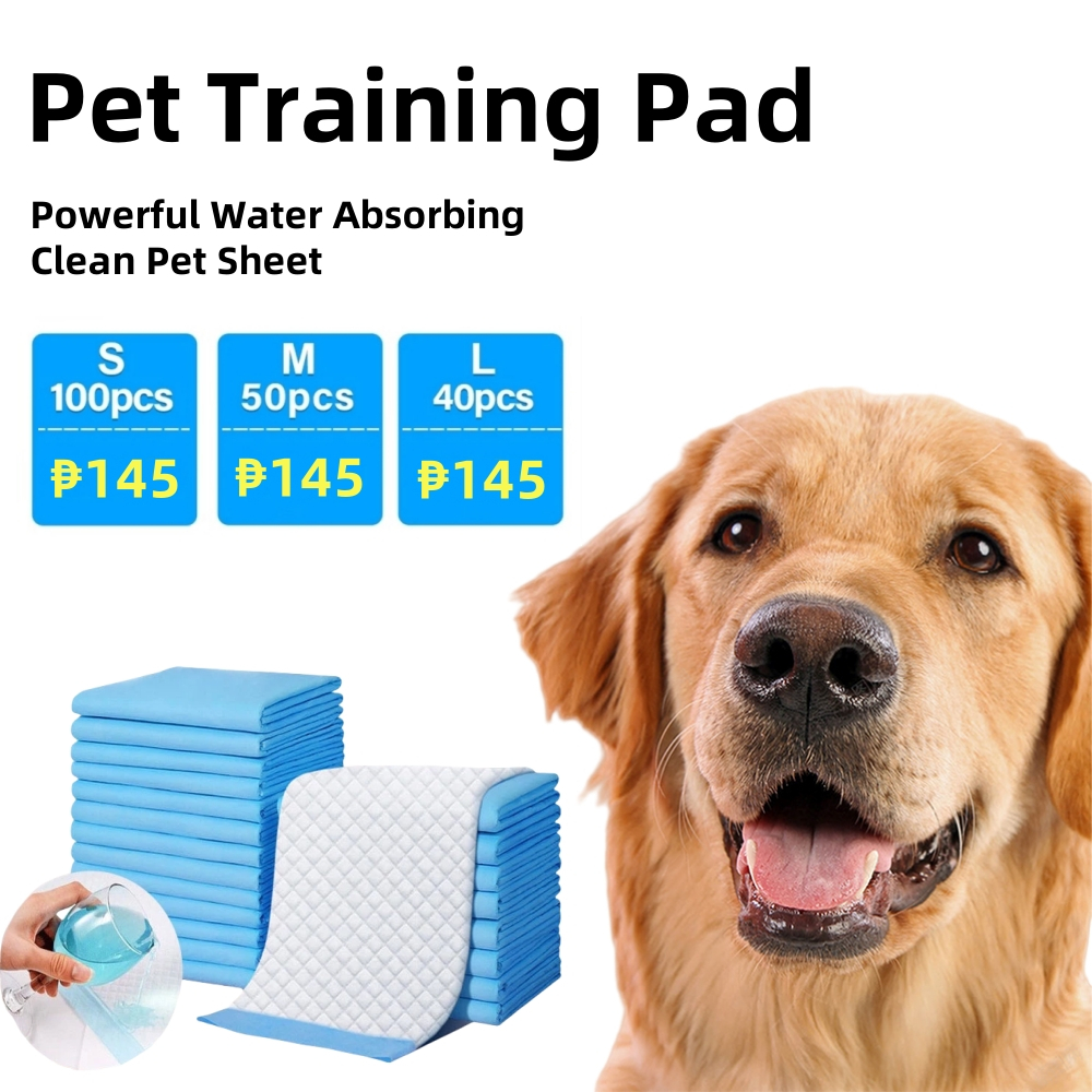 100PCS Super absorbent pet urine pads, pee pads for dogs, cat urine ...