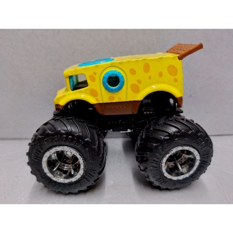 Hot Wheels Monster Trucks SpongeBob SquarePants 1:64 Die-cast Vehicles ...