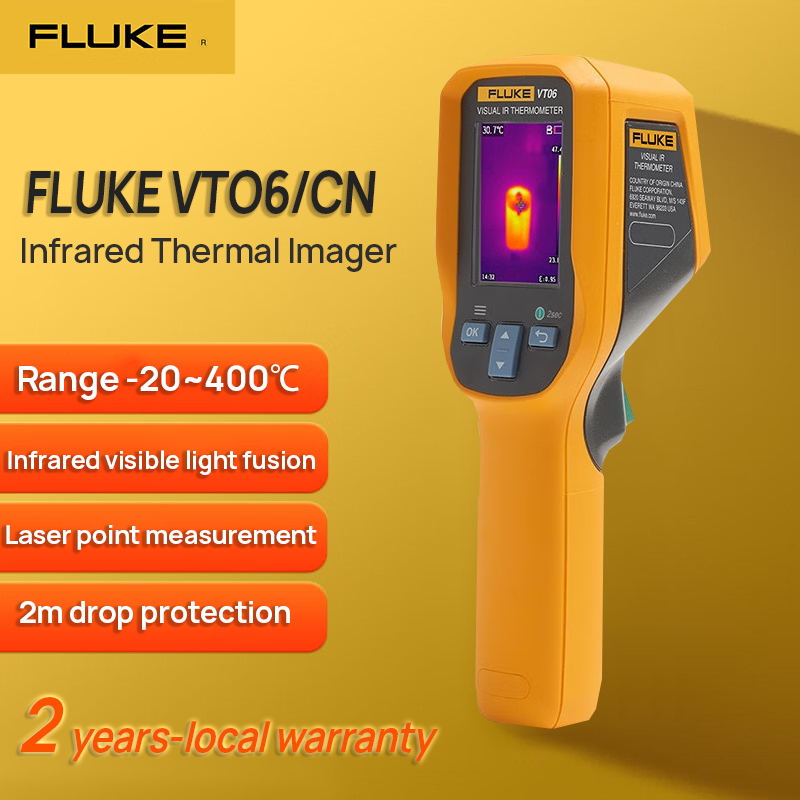 Fluke VT06 Infrared Imaging Camera Handheld industrial thermal camera ...