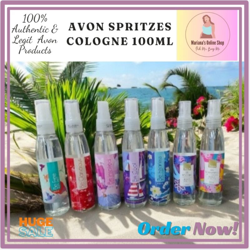 AVON BE BODY SPRITZES 100ML | Shopee Philippines