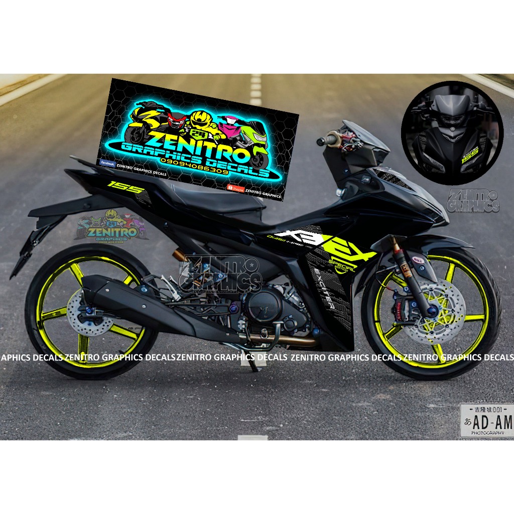 EXCITER 155 SPECIAL EDITION FOR SNIPER 155 ONLY (ZENITRO GRAPHICS ...