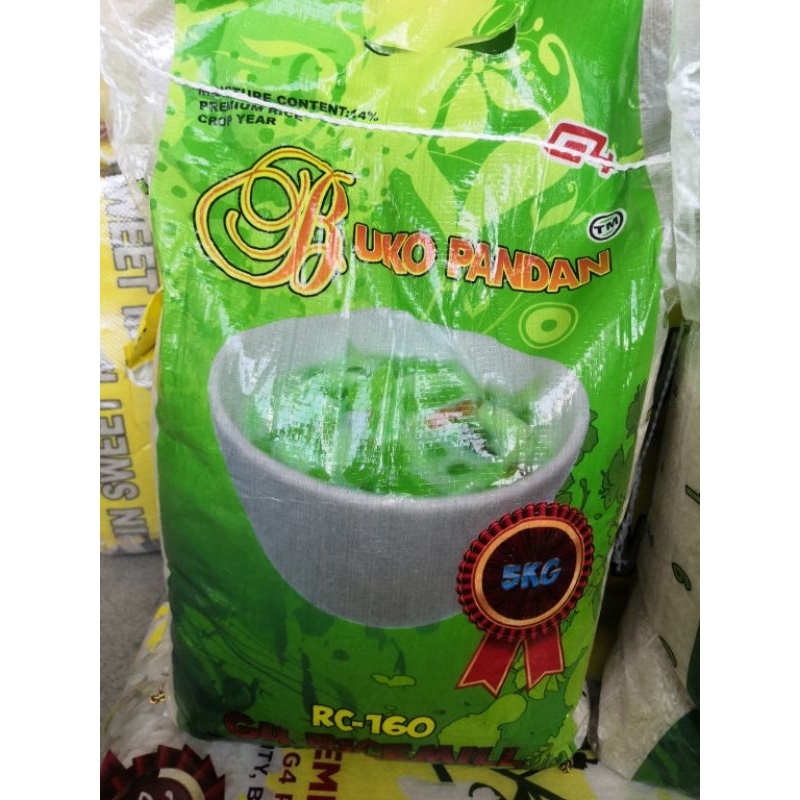 5KGS RICE RC-160 BUCO PANDAN G4 | Shopee Philippines