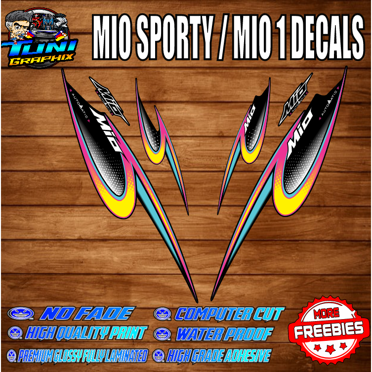 Mio Indo / Malaysian Decals A2 (HIGH QUALITY PRINT,LAMINATED,WATERPROOF ...