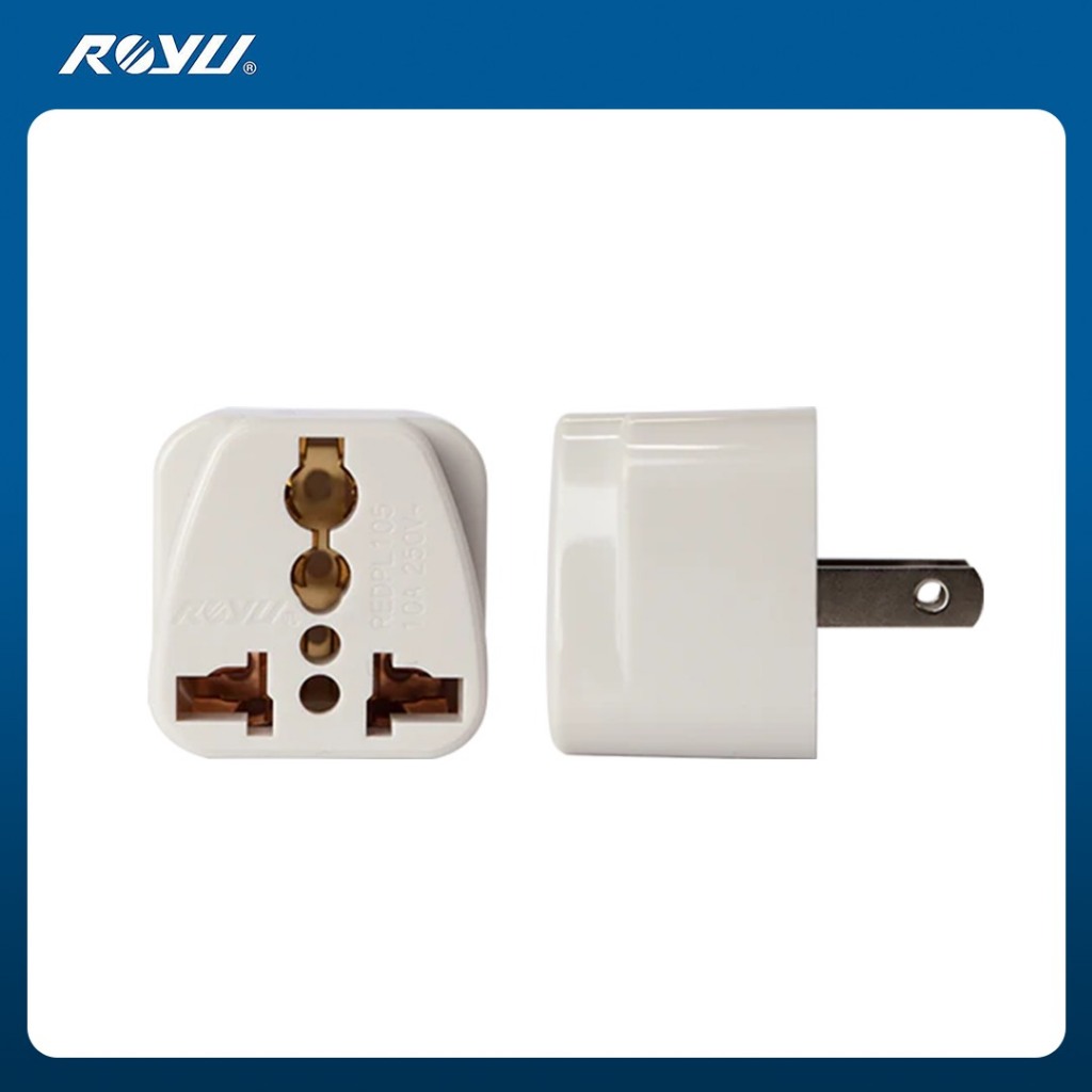 ROYU REDPL105 ORIGINAL UNIVERSAL ADAPTER HD | Shopee Philippines