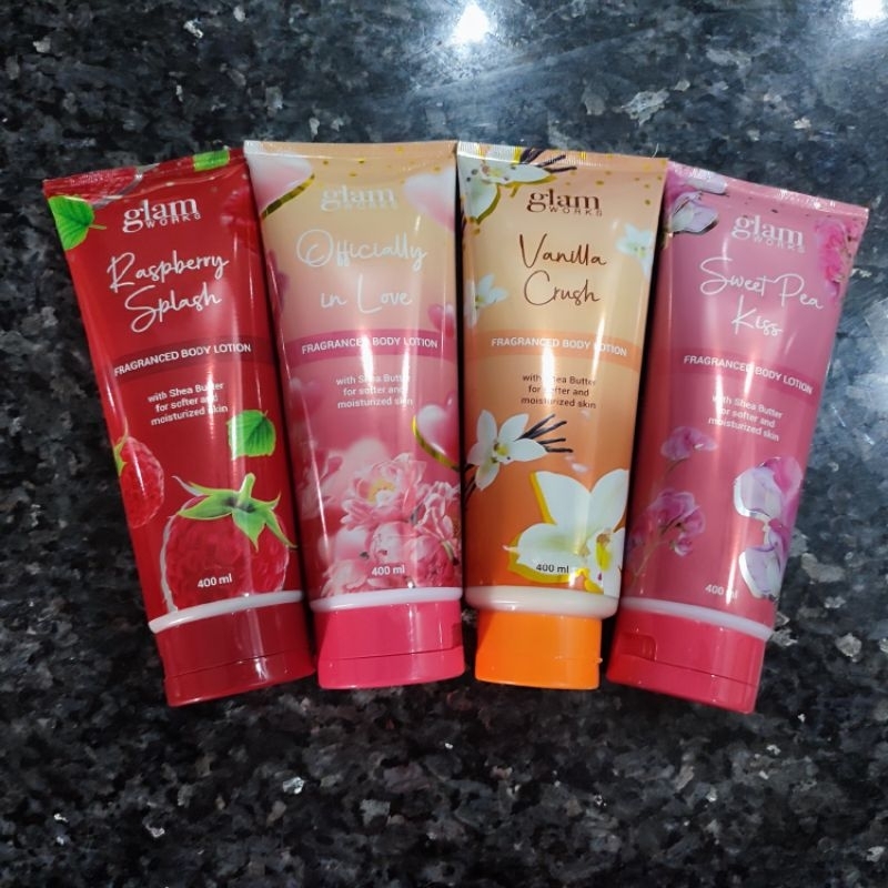 glam works fragrance body lotion 400ml | Shopee Philippines