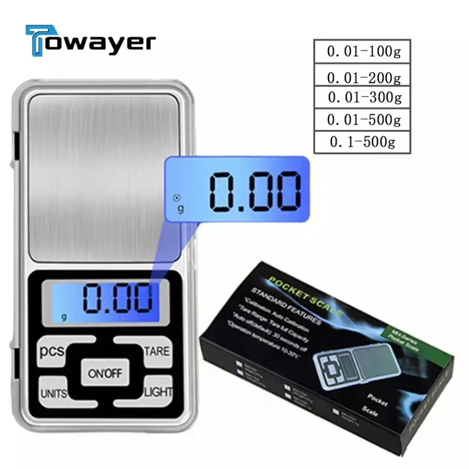Jewelry Scale Mini Weighing Scale Precision Electronic Digital Pocket ...
