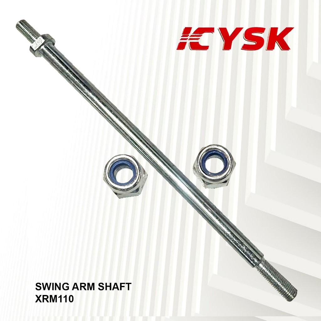 Swing Arm Shaft/Pivot Axle with Nut for XRM110 "YSK" | Shopee Philippines