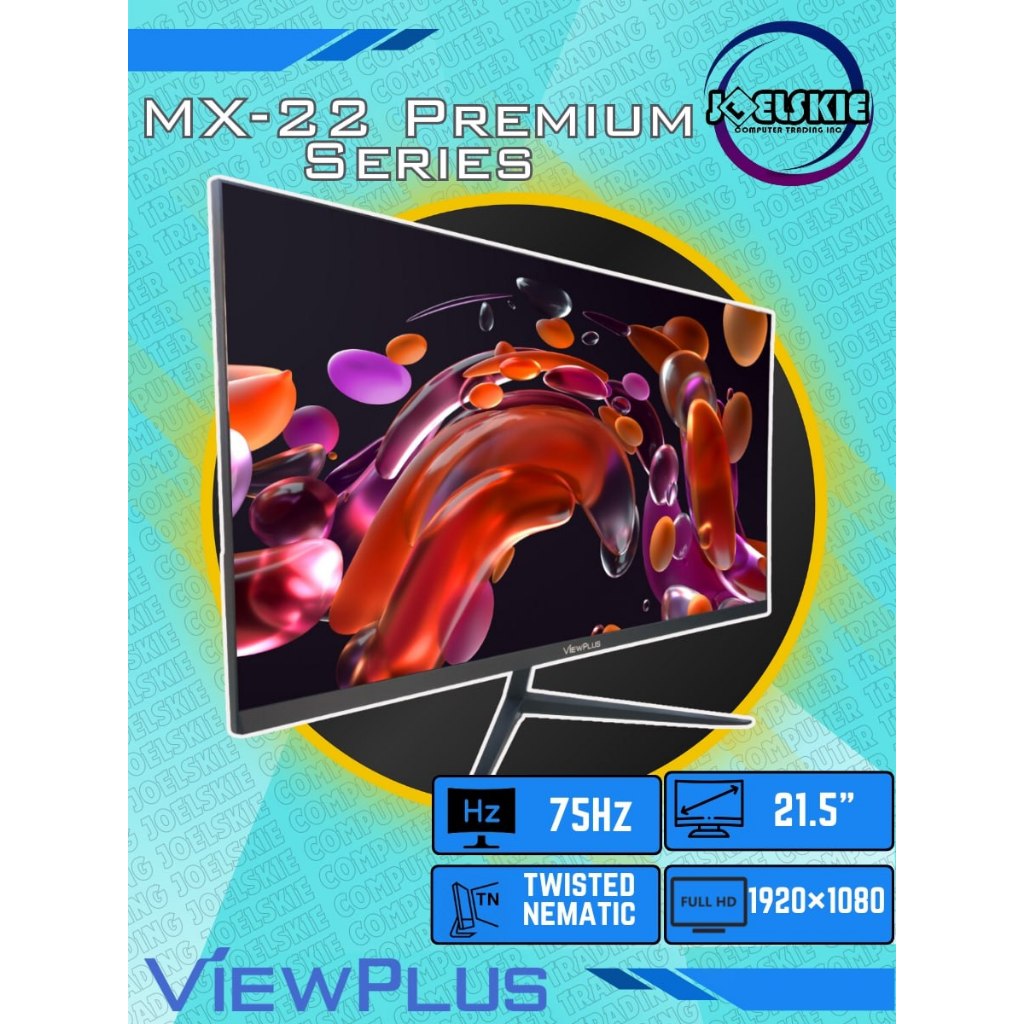 JOELSKIE | ViewPlus MX-22 Frameless 22 inch 75Hz Monitor| VA and TN ...