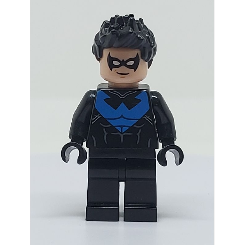 LEGO Super Heroes - Nightwing - White Eye Holes and Blue Chest Symbol ...