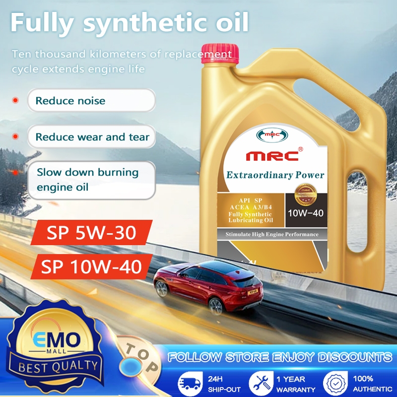 【COD】MRC 4L Engine Oil Fully Synthetic Gold SP 5W-30丨SP 10W-40丨SN 5W-40 ...