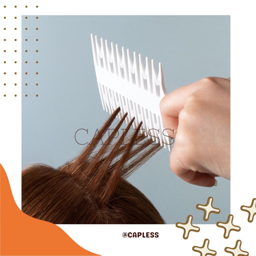 Toni & Guy 2 Colors Hair Dyeing Comb Highlight Sectioning Tint Coloring ...