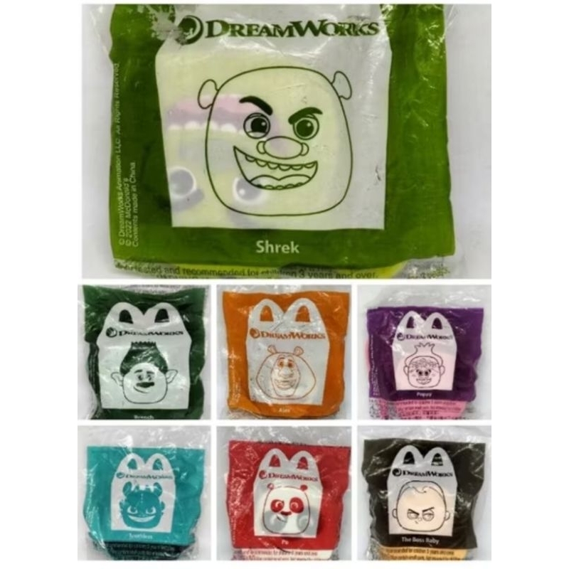 (Sealed) McDo Dreamworks Character Figures | Shopee Philippines