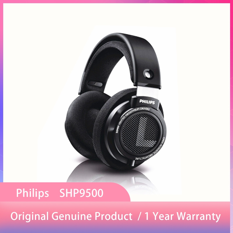 Philips SHP9500 Wired Headset Tri-Band Balanced HIFI Sound Quality ...