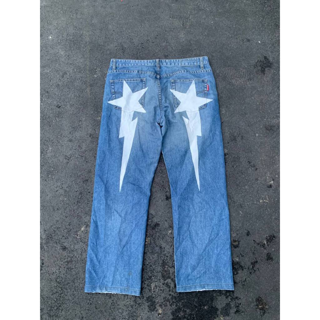 Bapesta Baggy pants y2k | Shopee Philippines