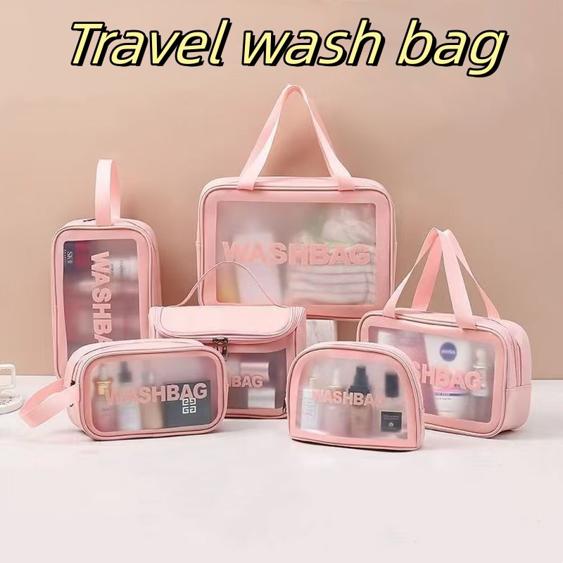 Waterproof Portable Transparent Cosmetic Makeup Skin Care Beach Wash ...