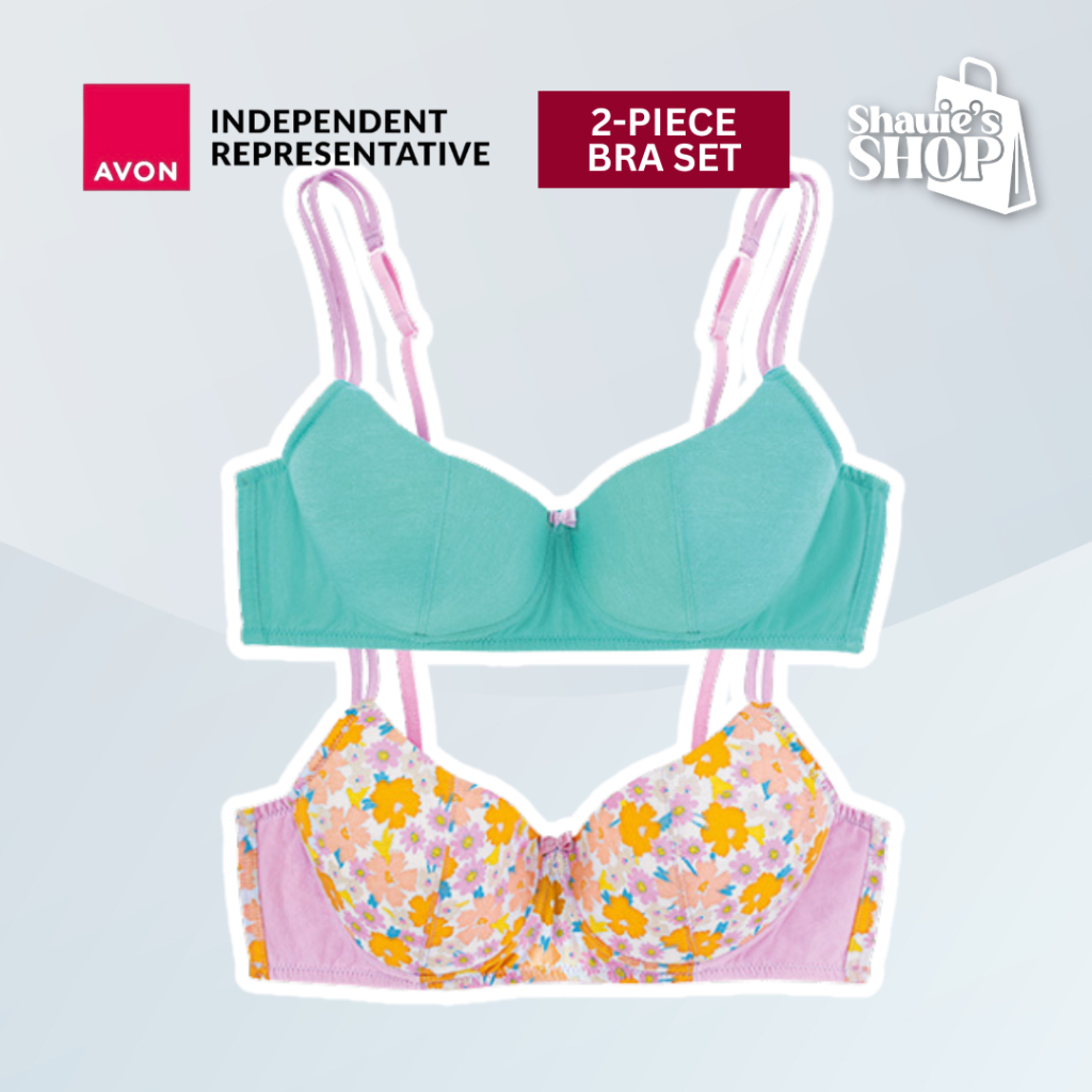AVON Missy: Cove 2-pc Non-Wire Bra Set | Shopee Philippines