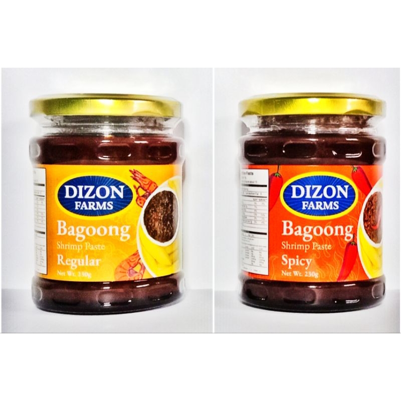 Dizon Farms Bagoong Shrimp Paste Regular/Spicy 230g | Shopee Philippines