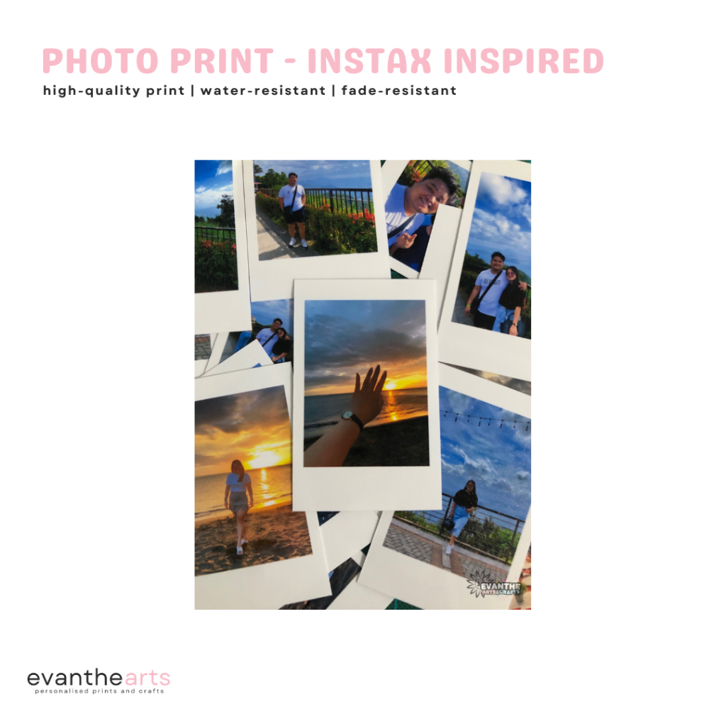 Photo Print - Instax Inspired by Evanthearts (20 pcs/pack) | Shopee ...