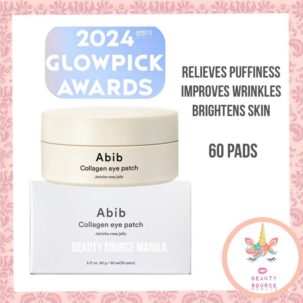 ABIB COLLAGEN EYE PATCH JERICHO ROSE JELLY 60 PADS | Shopee Philippines
