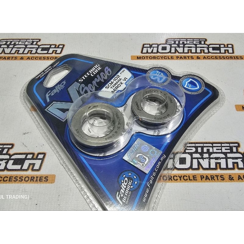 FAITO BALL RACE KIT M SERIES STEERING CONE FOR YAMAHA AEROX V1 155 ...