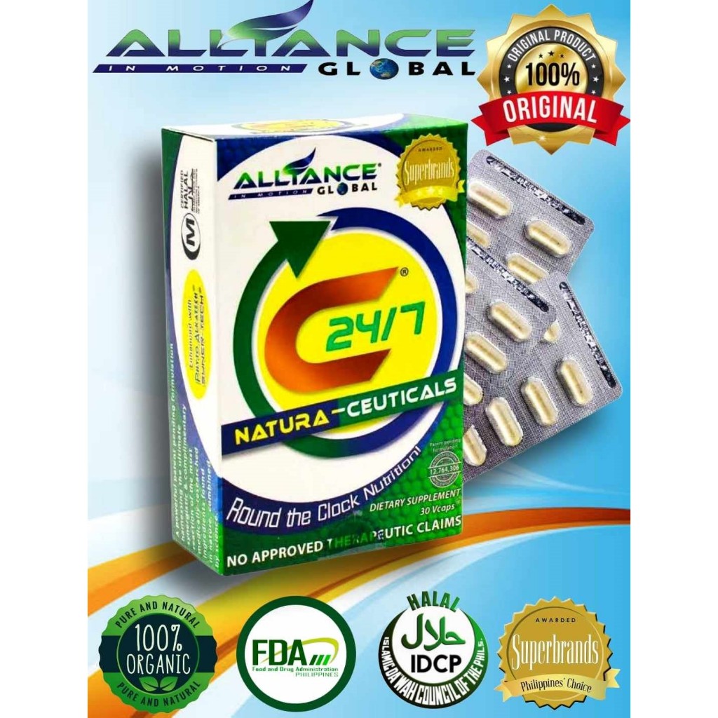 C24/7 "30 CAPSULES" (FOOD SUPPLEMENT) | Shopee Philippines