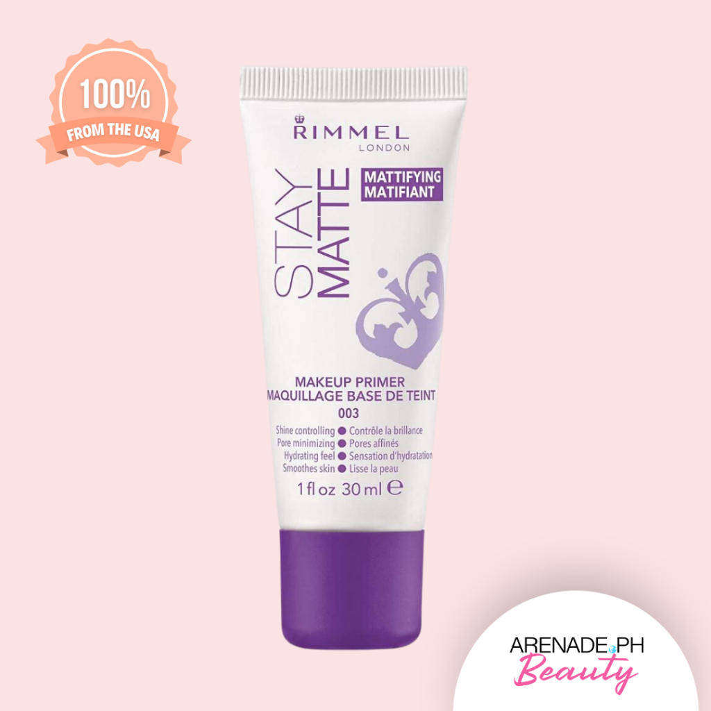 Rimmel Stay Matte Makeup Primer 1 fl oz / 30 ml (1 Count) | Shopee ...