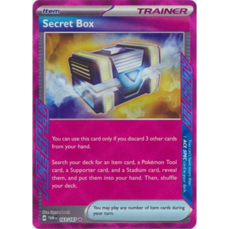 Pokemon Card, Secret Box 163/167, Ace Rare. (ENGLISH TYPE) | Shopee Philippines