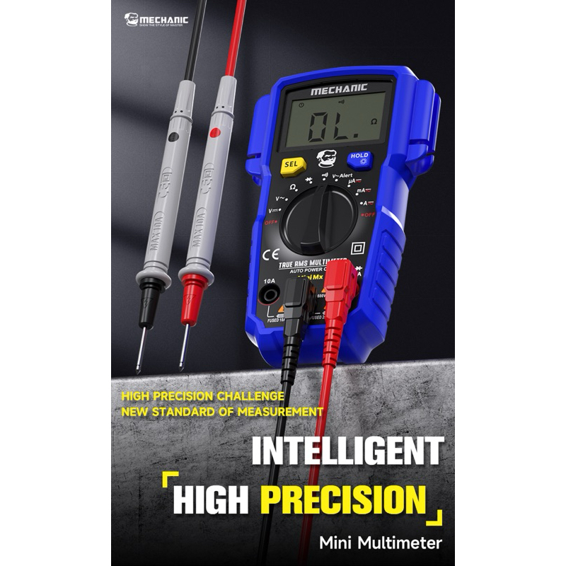 Mechanic Mini Mx Digital Multimeter Accurate Reader | Shopee Philippines