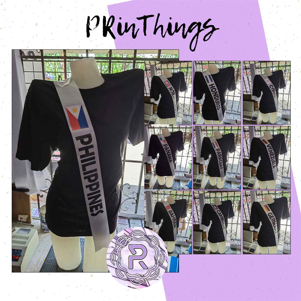 UNITED NATIONS SASH AND FLAGLET | Shopee Philippines