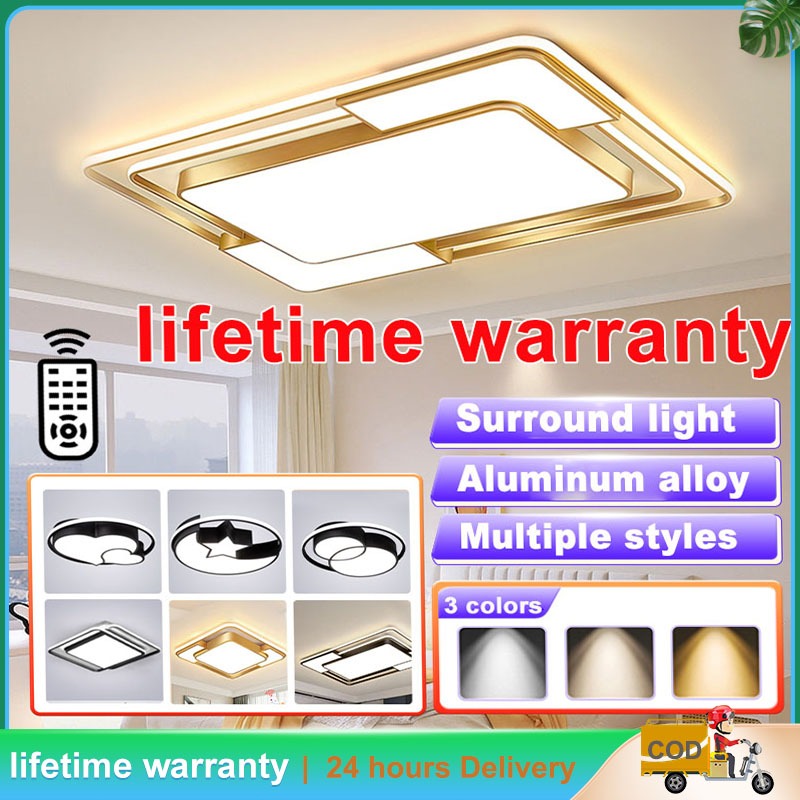 Ceiling Light 3 Color Ceiling Lamp Led Living Room Bedroom Light Nordic ...