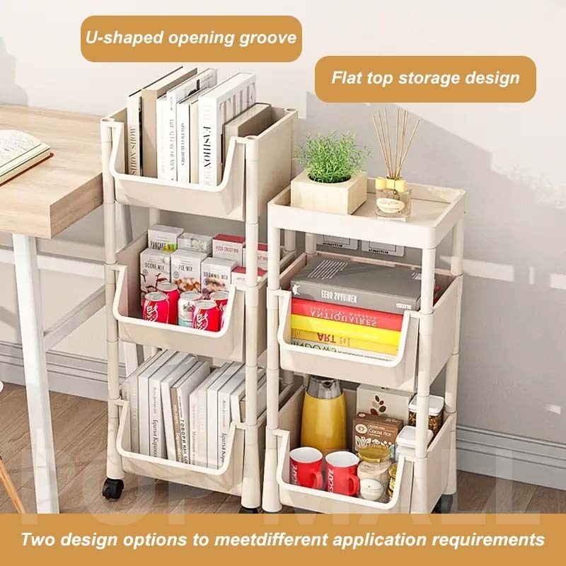 Organizer Rack Trolley Cart Organizer Shelf Table Organizer Storage ...