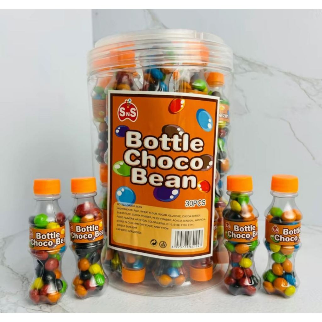 30pcs Bottle Choco Beans SUGAR_CRASH | Shopee Philippines