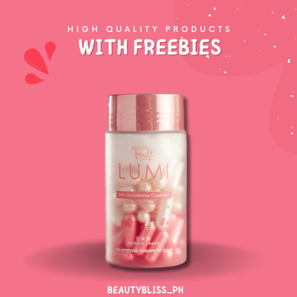 Lumi 24H Glutathione Capsules by Beauty Vault (60 capsules) Skin ...
