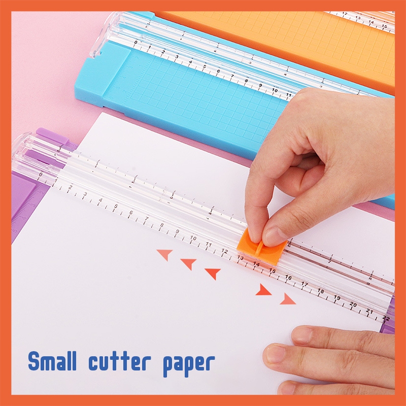Hightune Portable Paper Trimmer with 5 Free Blade Plastic Paper Cutter ...