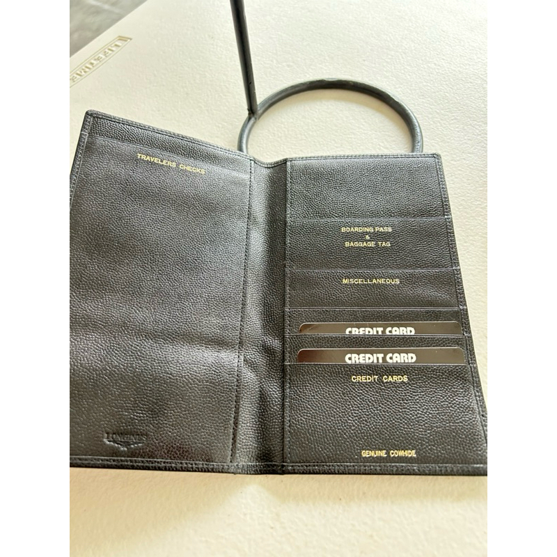 Auth Longines long check holder wallet genuine cowhide | Shopee Philippines