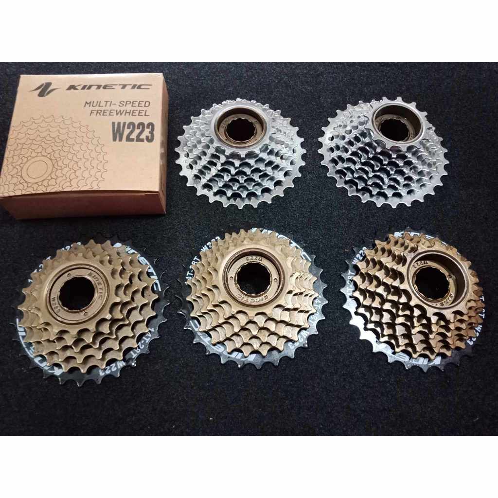 KINETIC SPROCKET COGS THREAD TYPE 6 7 8 SPEED W223 | Shopee Philippines