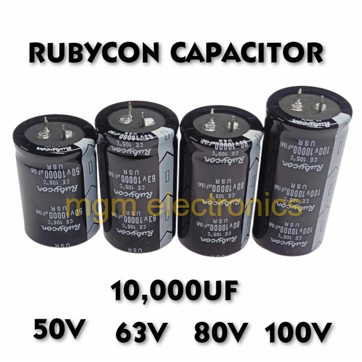 1Pc. 10000uf 50V 63V 80V 100V Original DC Electrolytic Capacitor ...