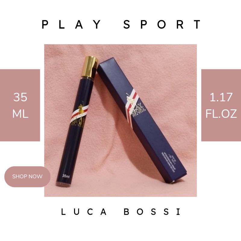 AOS | 35ml PLAY SPORT Luca bossi Perfume | Shopee Philippines