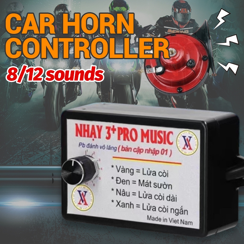 Universal horn controller Car music horn controller Horn speaker sound ...