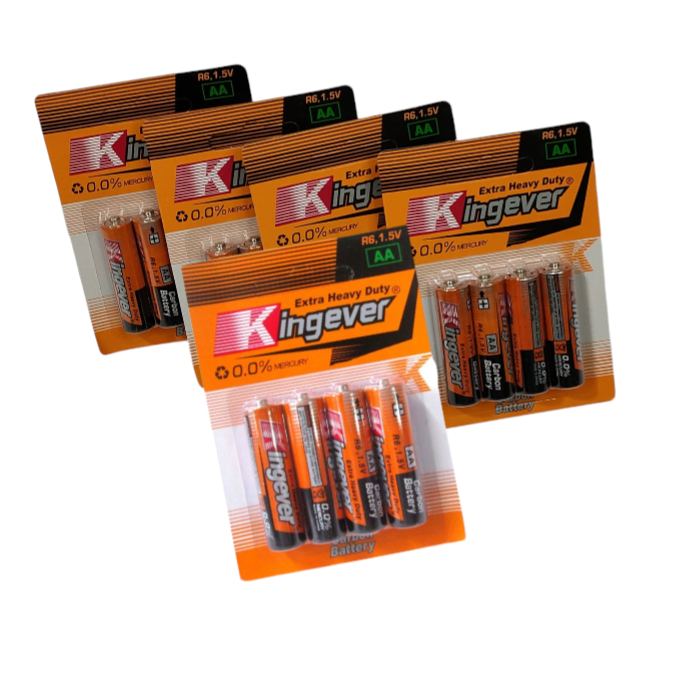 BATTERY KING EVER 2A/3A (20PIECES/FIVE PACKS) | Shopee Philippines
