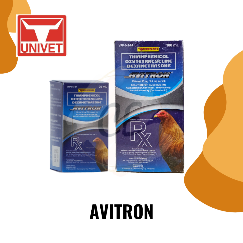 Thunderbird AVITRON Vial 20ml / 100ml | Shopee Philippines