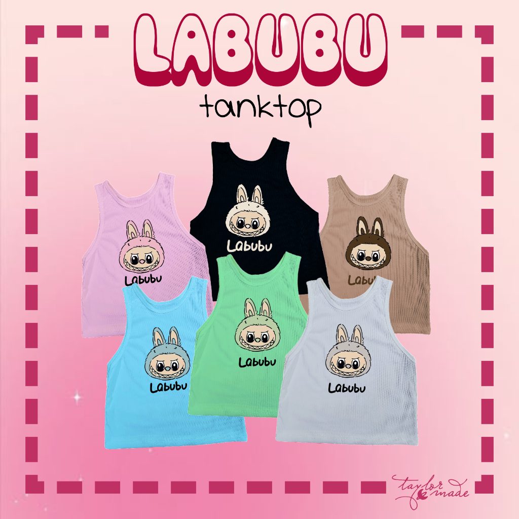 LABUBU TANKTOP | Exciting Macaron | Shopee Philippines