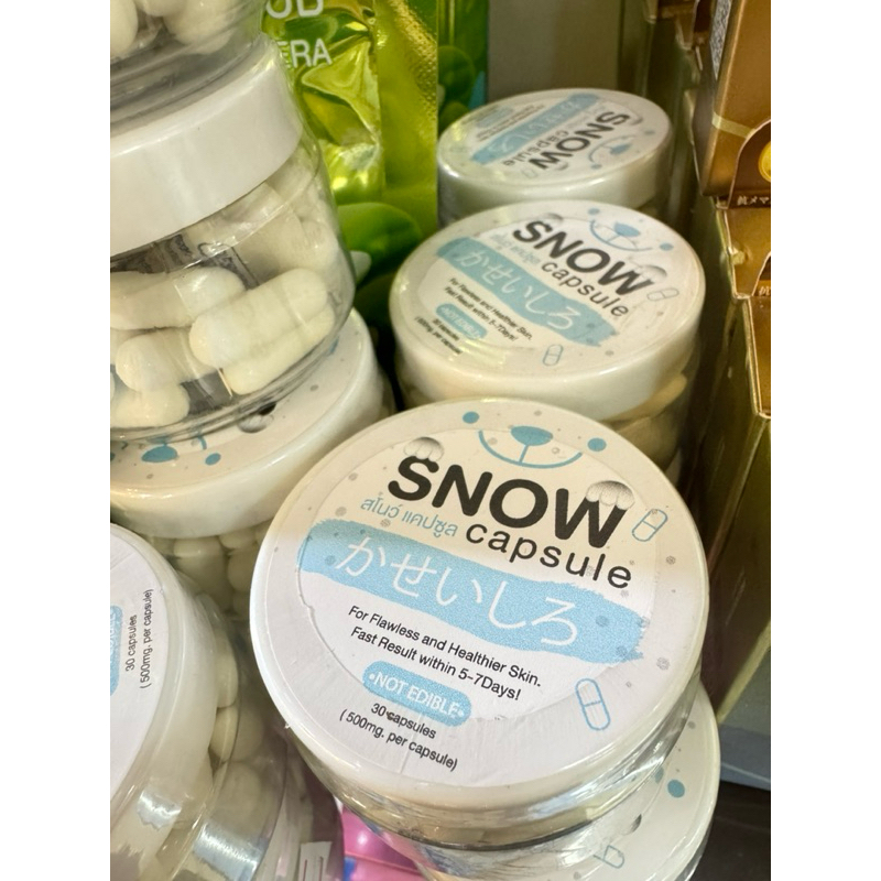 Snow Whitening Capsule Thailand | Shopee Philippines