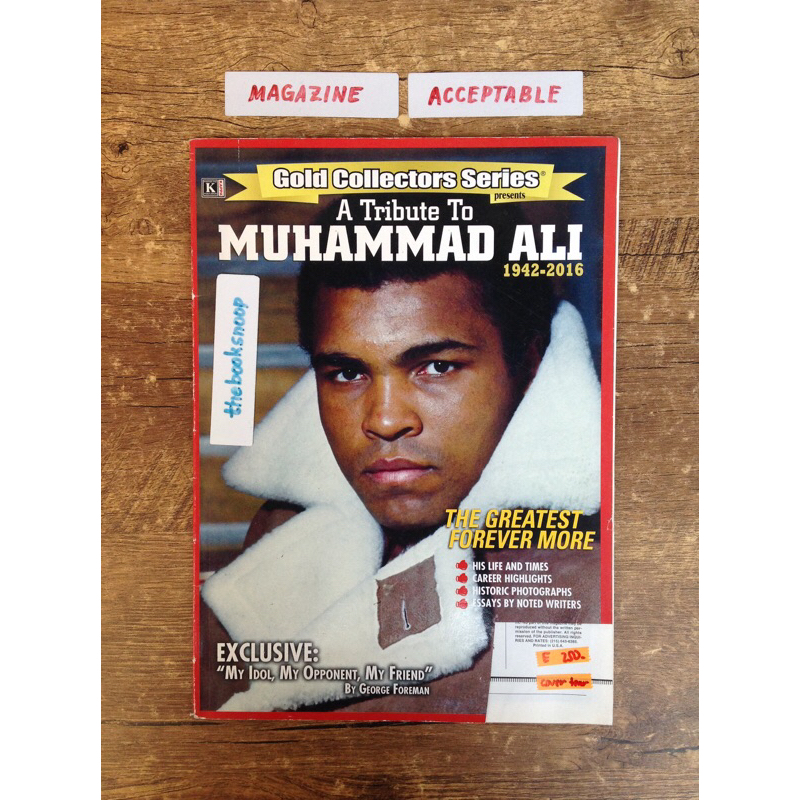 MUHAMMAD ALI and BOXING books sports pacquiao | Shopee Philippines