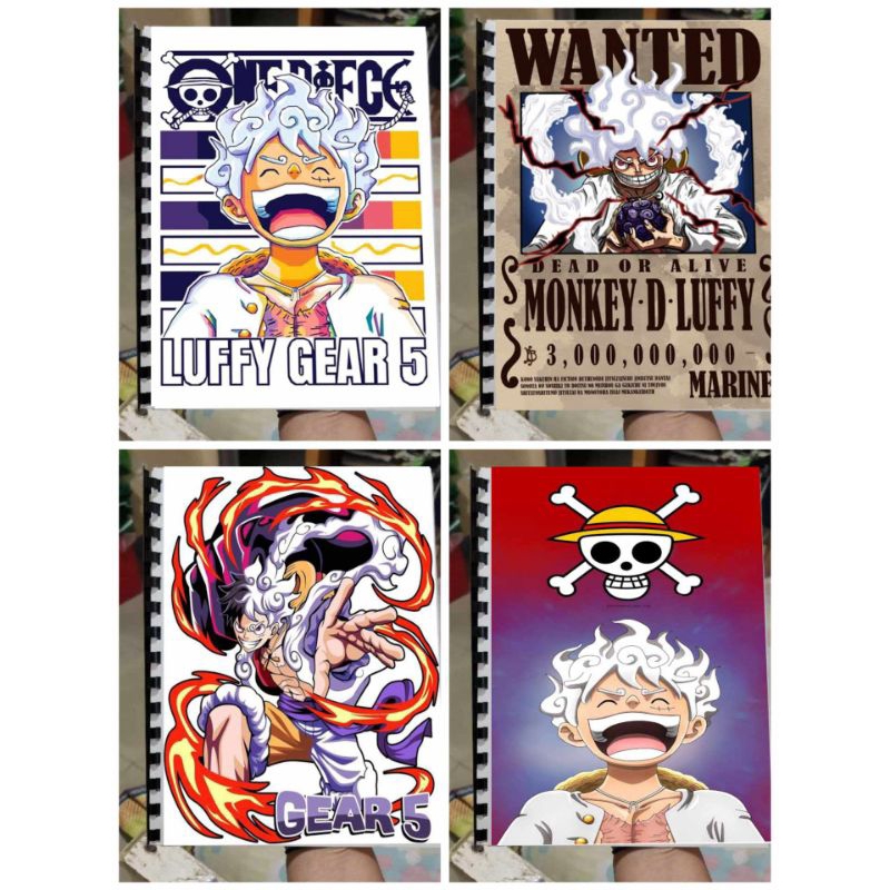 Luffy Gear Notebook Sketchbook Anime | Shopee Philippines